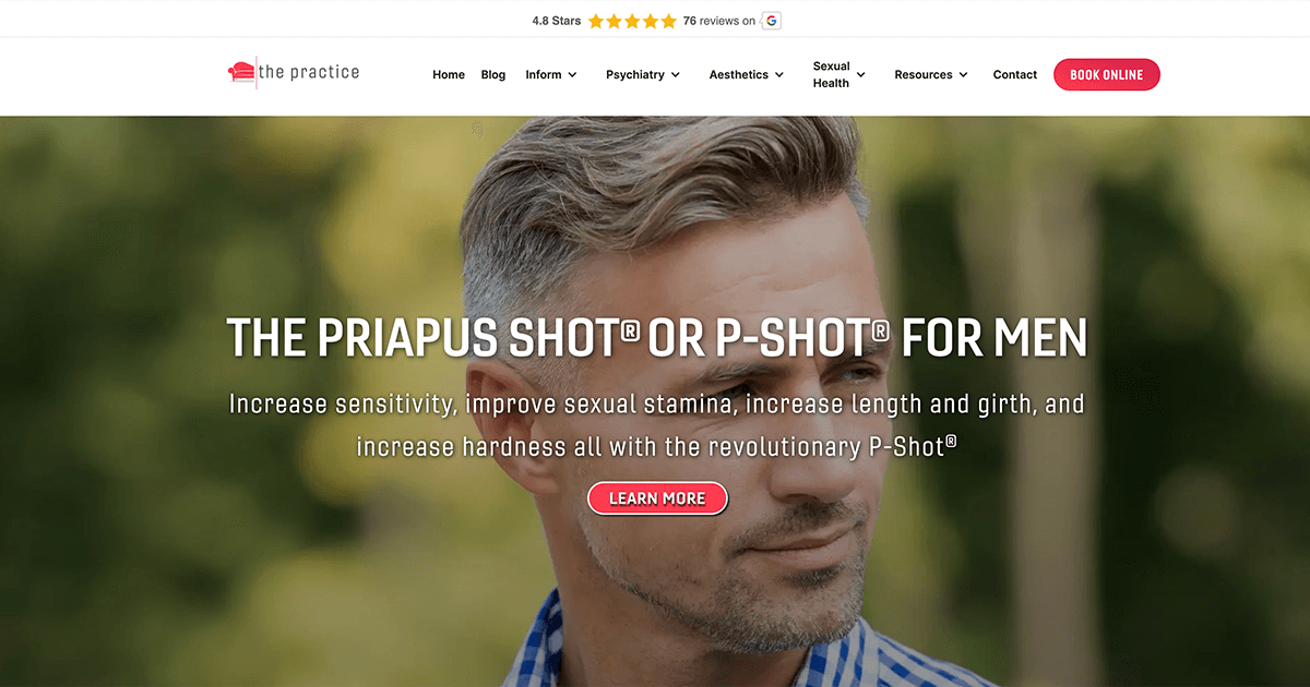 The P-Shot® in Jacksonville FL - Priapus Shot PRP Treatment