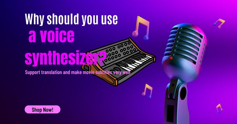 Why should you use a voice synthesizer? - Hei.io