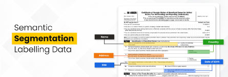 Semantic Segmentation for Labeling Data