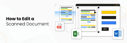How to Edit a Scanned Document (on Windows & Online) with precision?