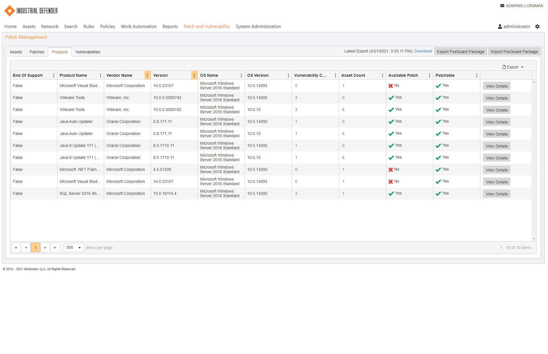Demo Video: FoxGuard Integration