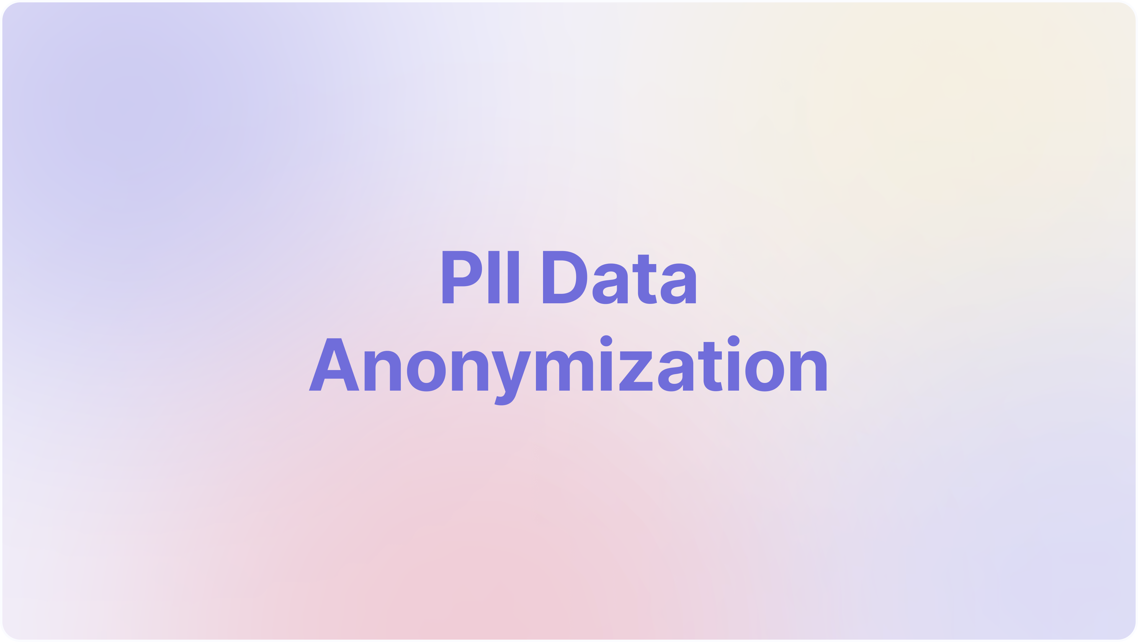 Spoke Ai Blog Pii Data Anonymization
