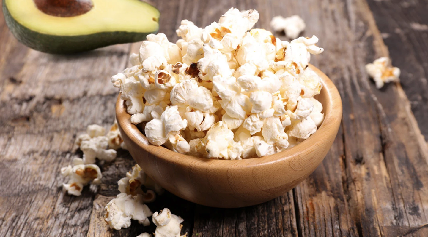 Pretty Simple Popcorn | www.Santosoils.com