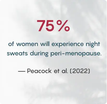 Night Sweats During Menopause I Causes, Diagnosis And Treatment
