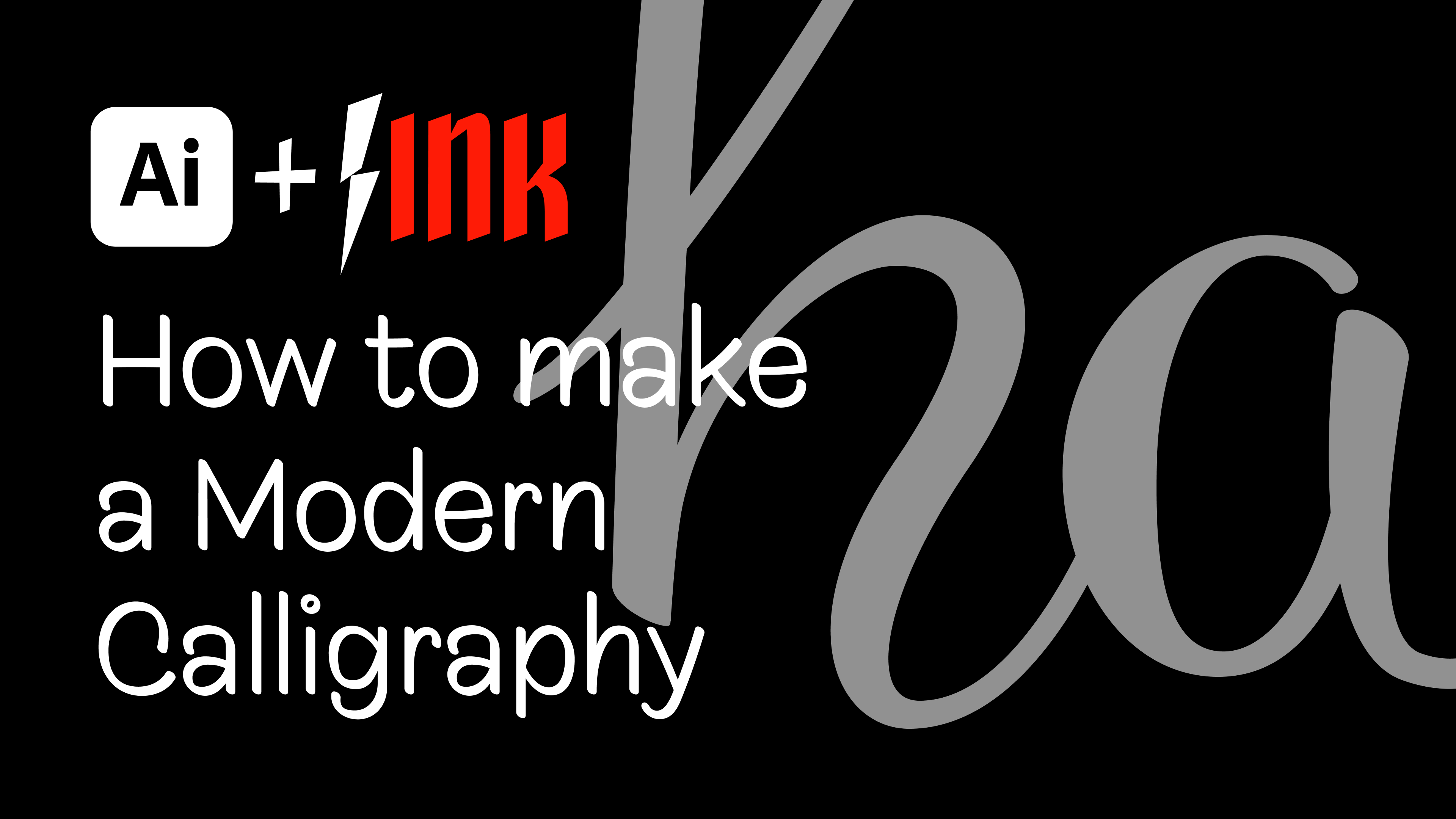 Learn How to Create Modern Calligraphy Lettering