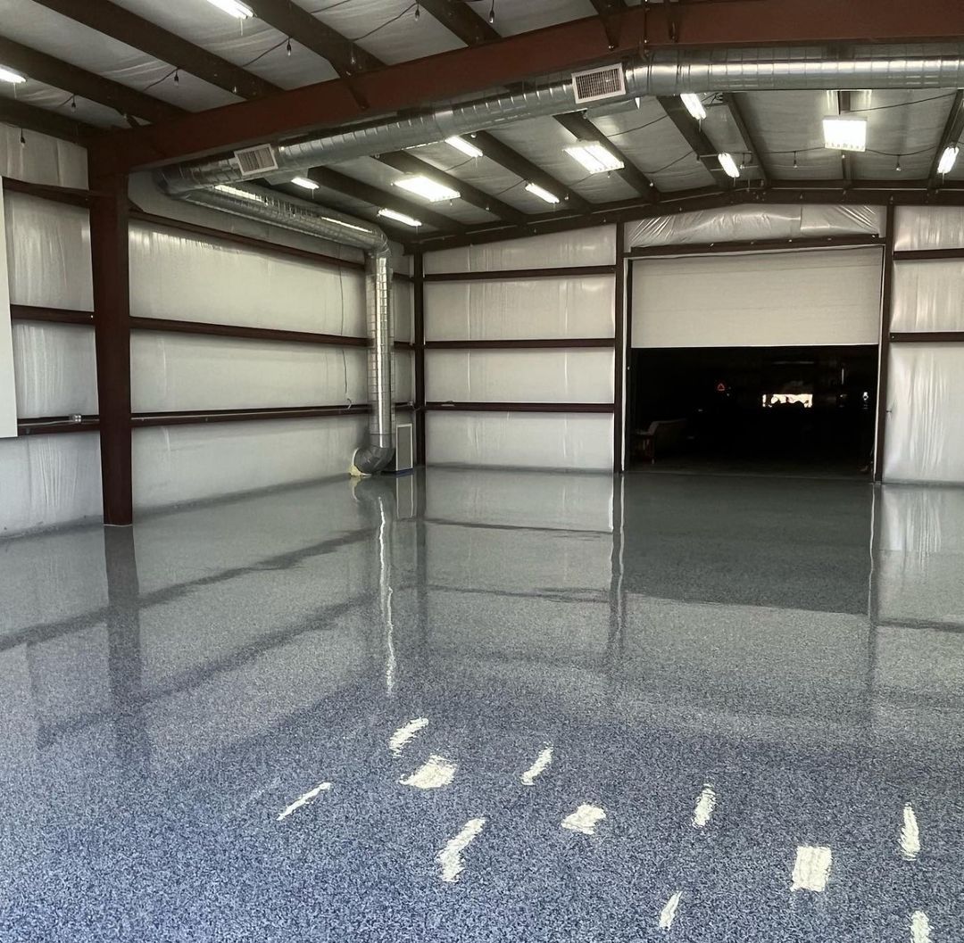 Metallic Epoxy Floor Phoenix | Dialed In Epoxy Flooring