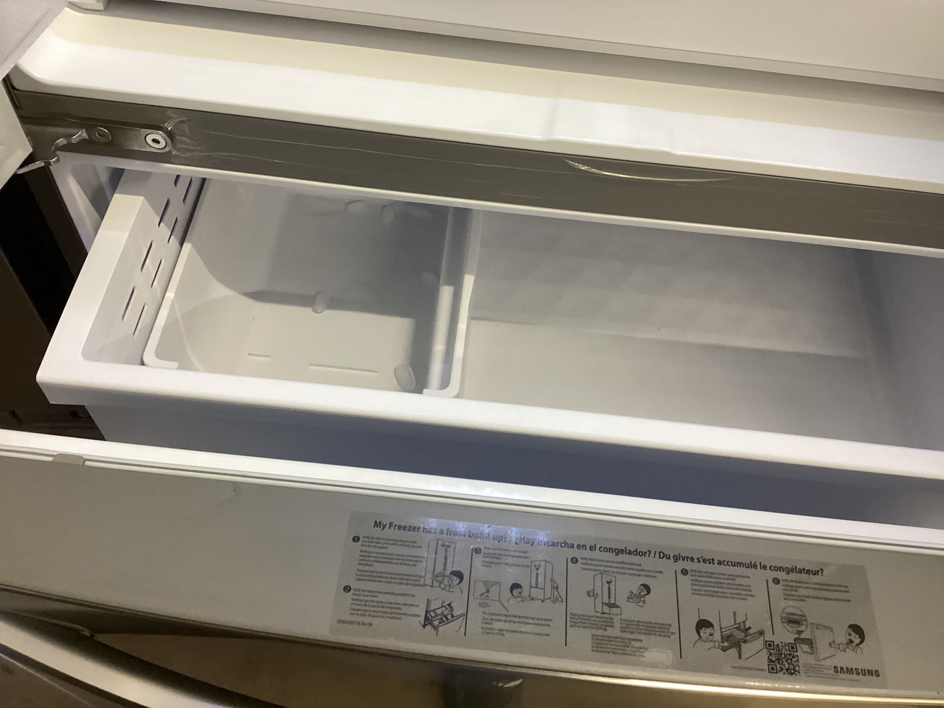 RF28T5F01SR Samsung Stainless Steel Smart Hub French Door Fridge