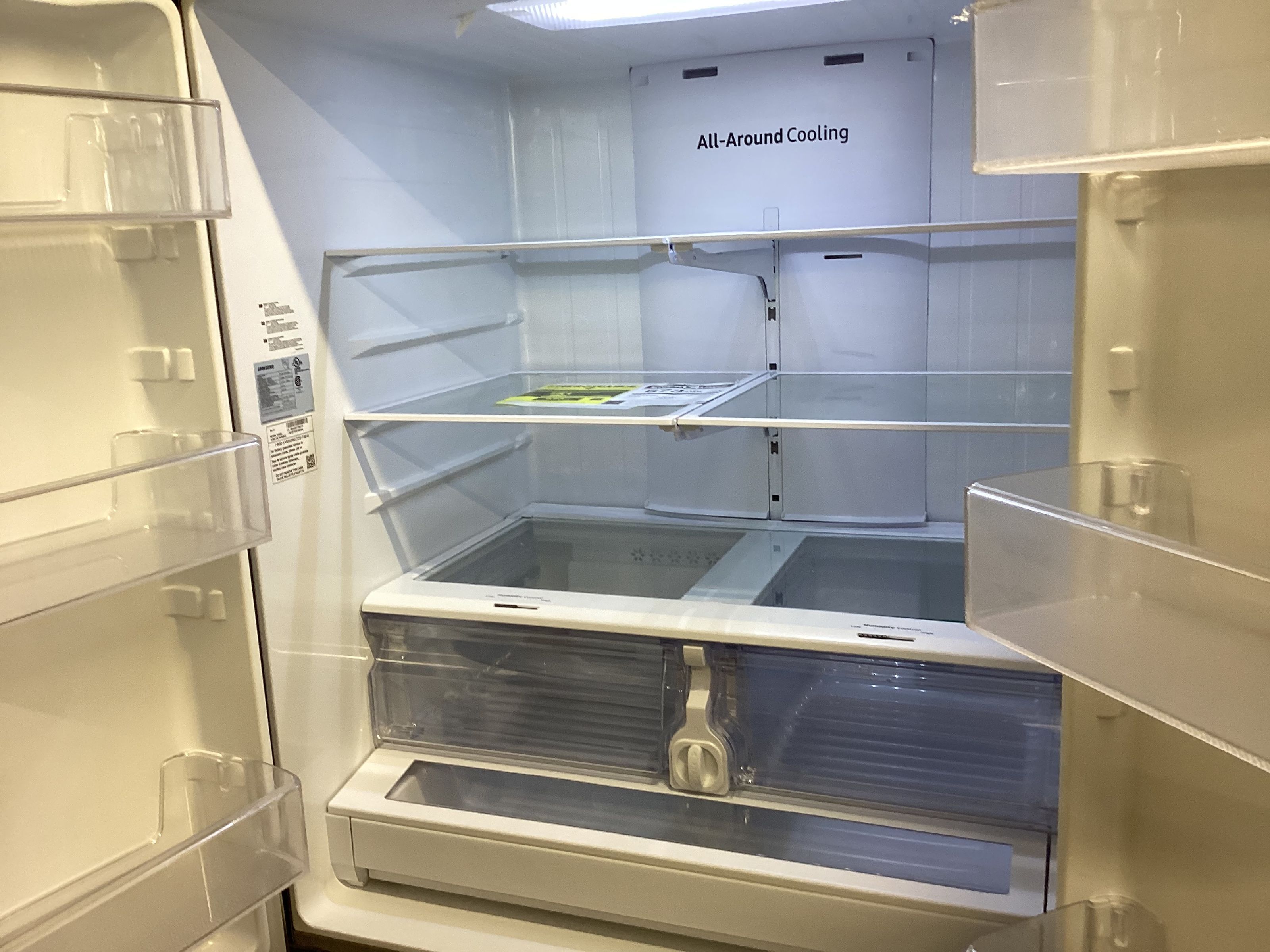 RF28T5F01SR Samsung Stainless Steel Smart Hub French Door Fridge