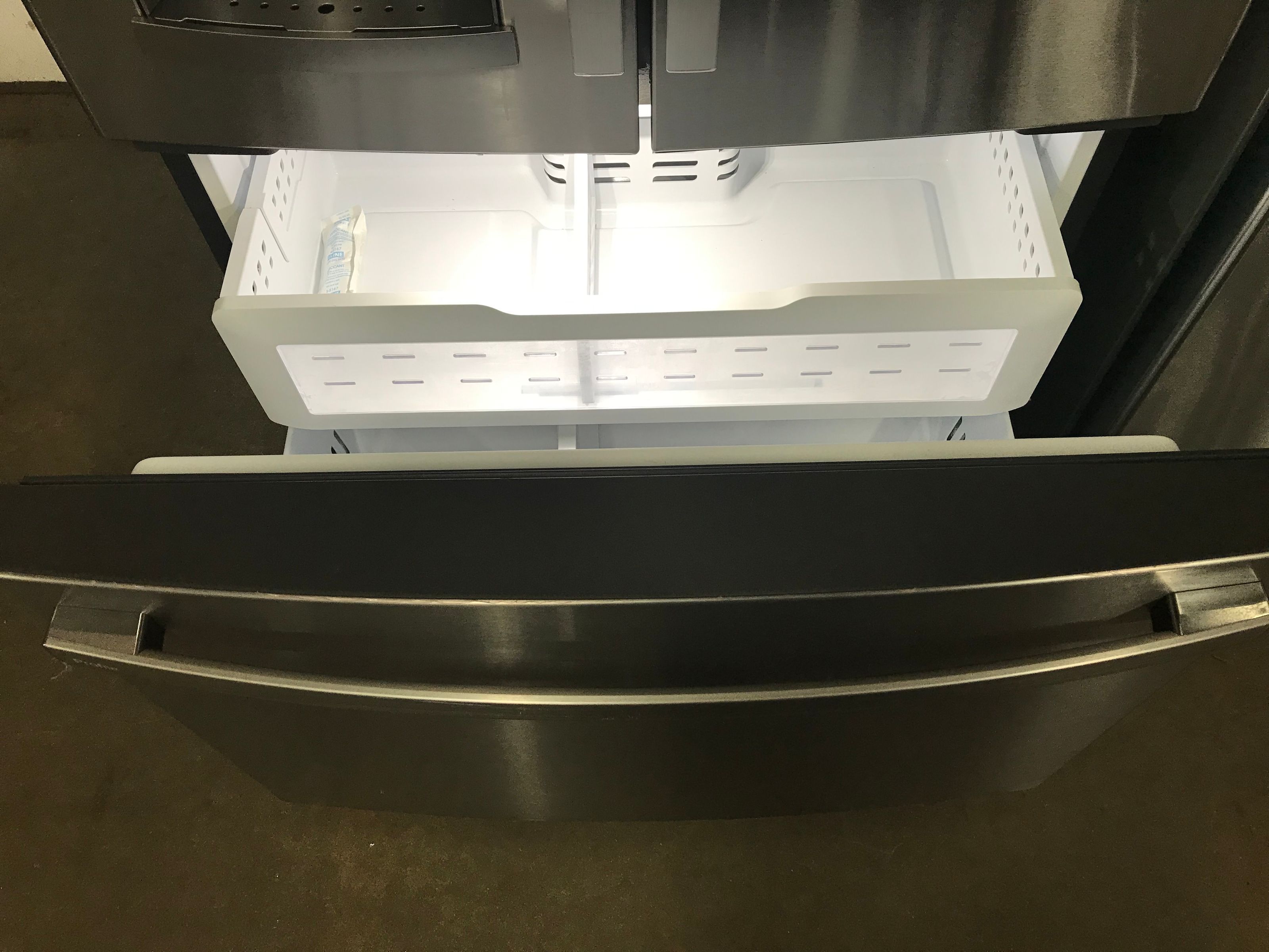 PYE22KYNFS GE PROFILE STAINLESS STEEL 22.2 CU. FT. COUNTER DEPTH FRENCH ...