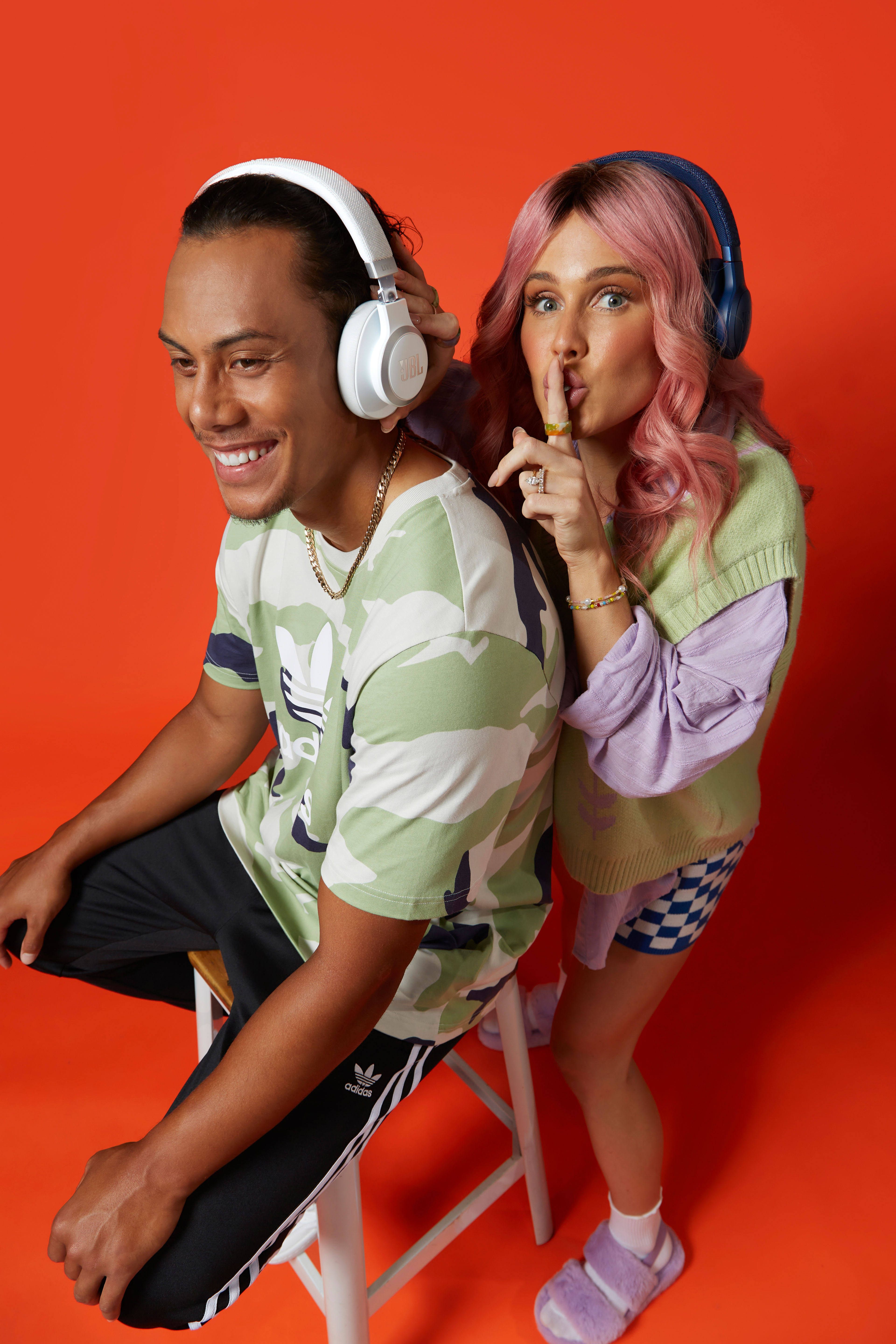 Campaign shoot with JBL ambassadors DJ Tiger Lily and Penrith Panthers ...