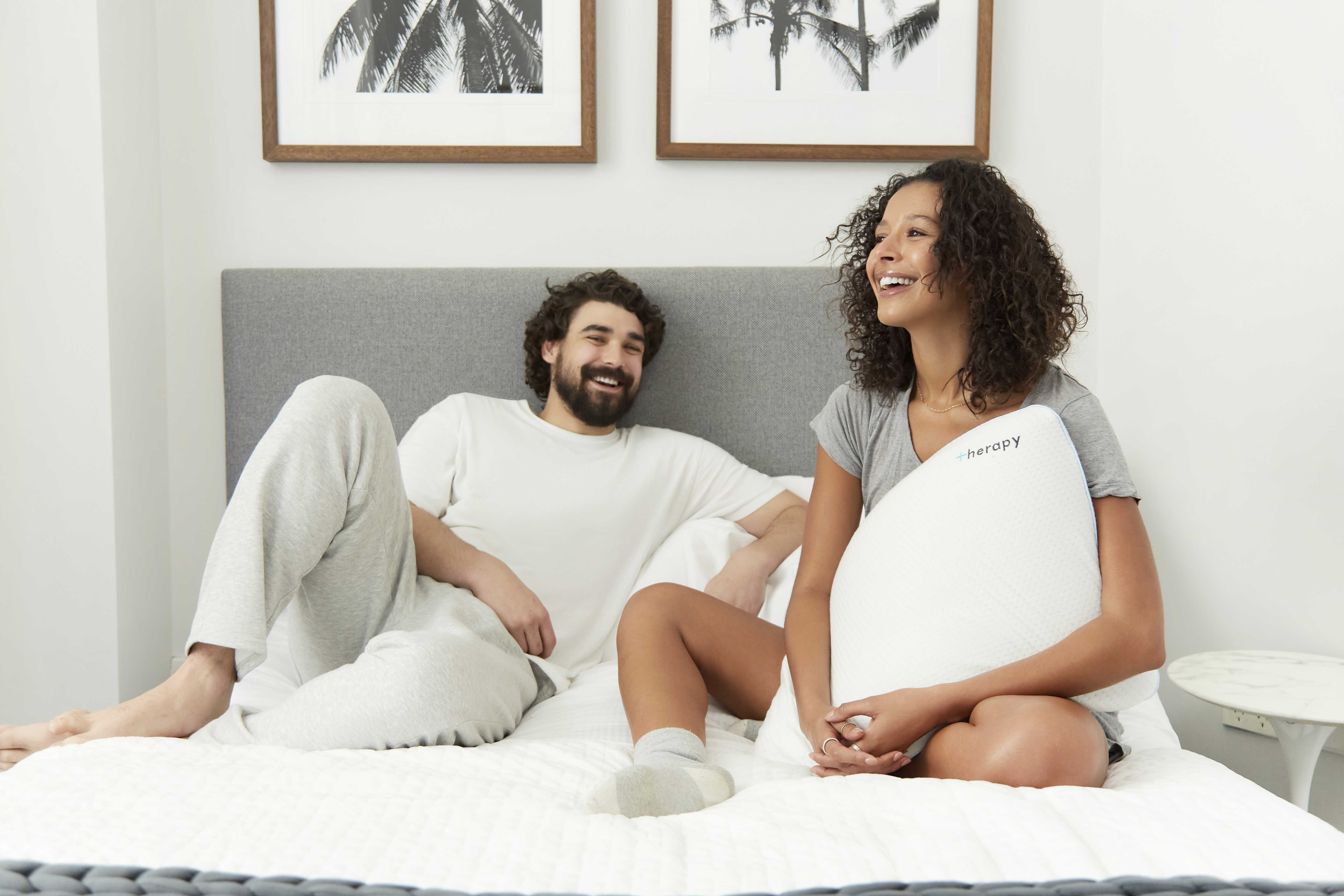 Bedding Product Model Shoot