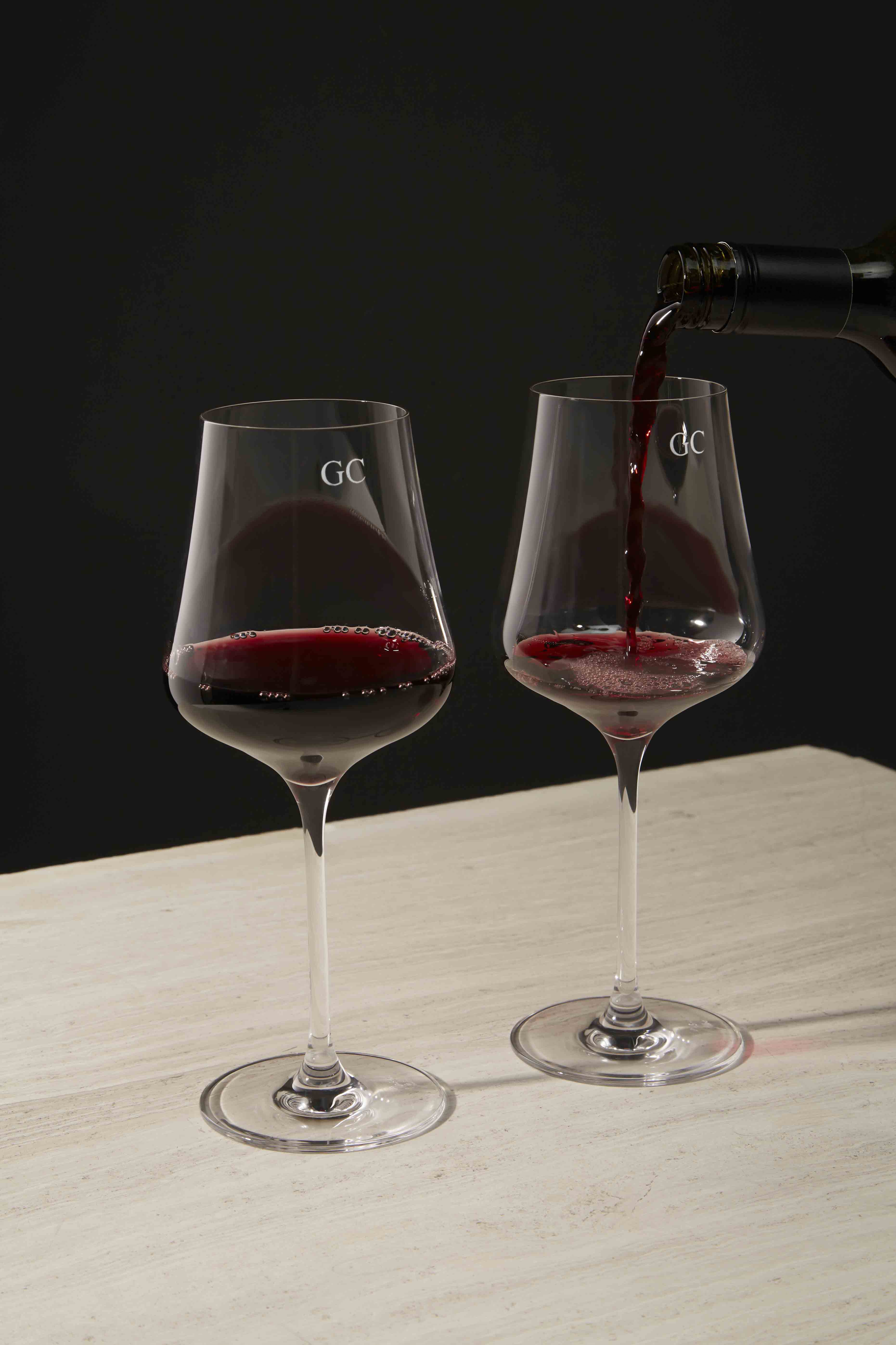 Alcohol and Glassware Styled Shoot