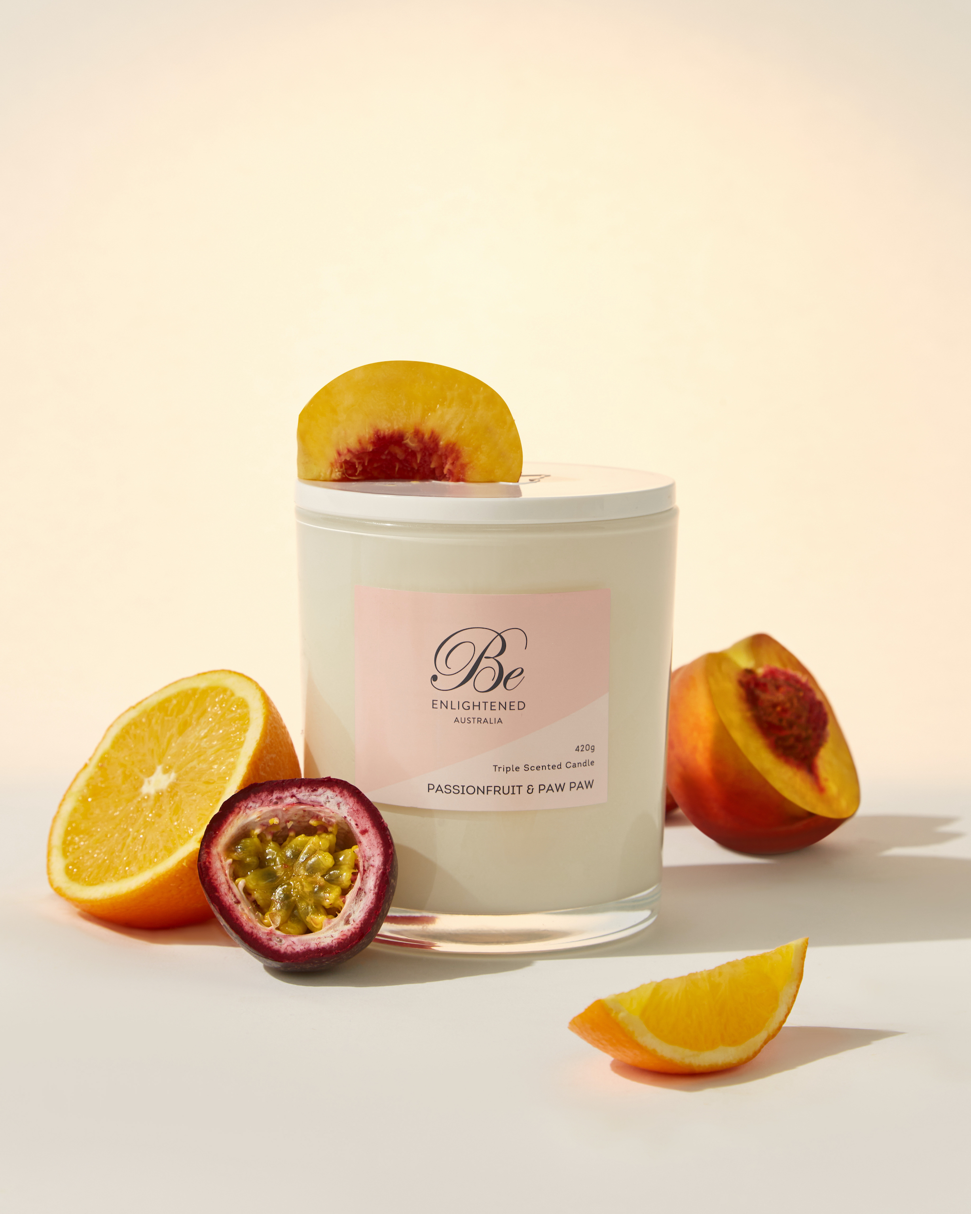 Styled Candle Product Shoot