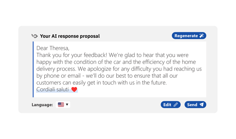 Respond to reviews with your AI Review Response Generator