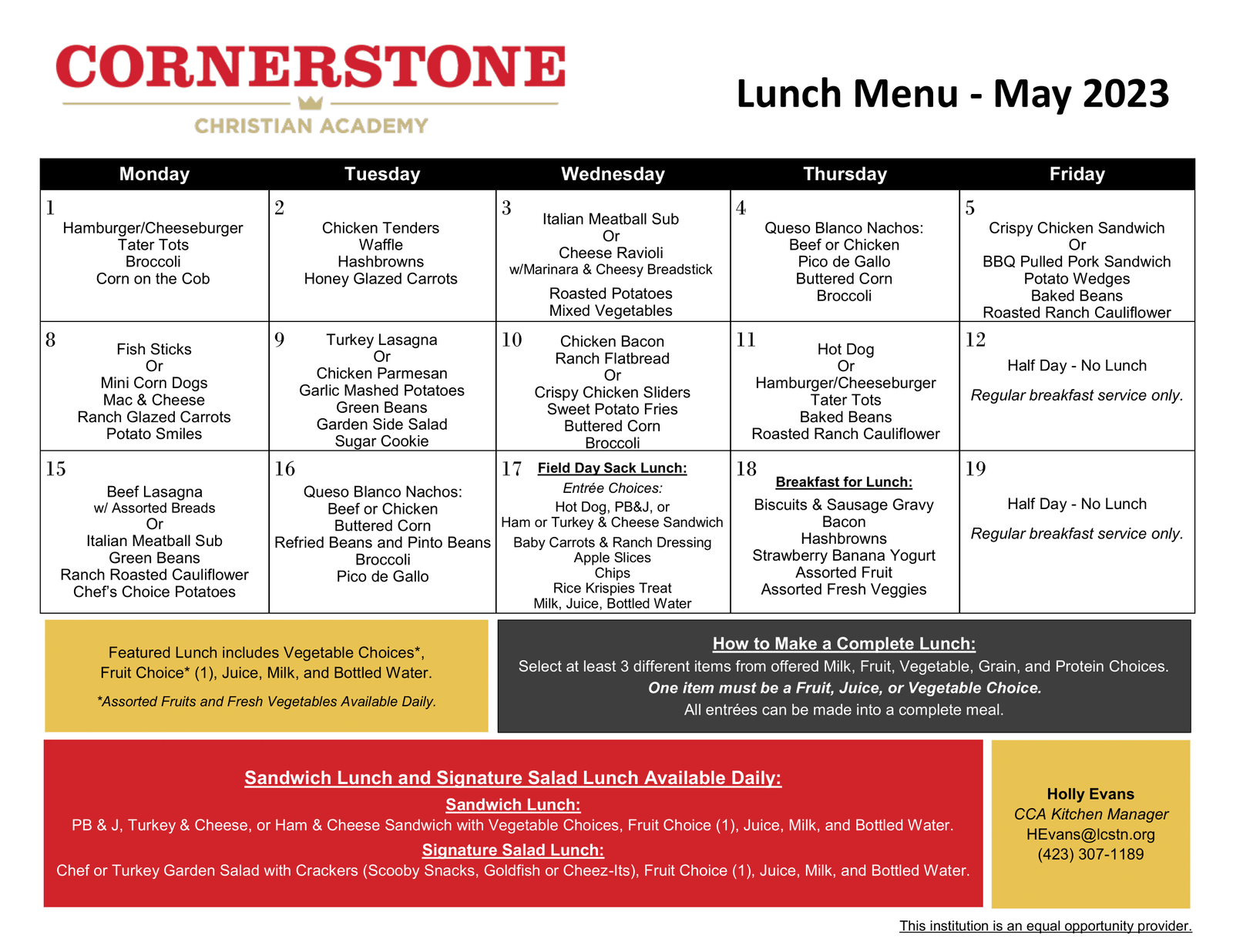 Parents | Cornerstone Christian Academy