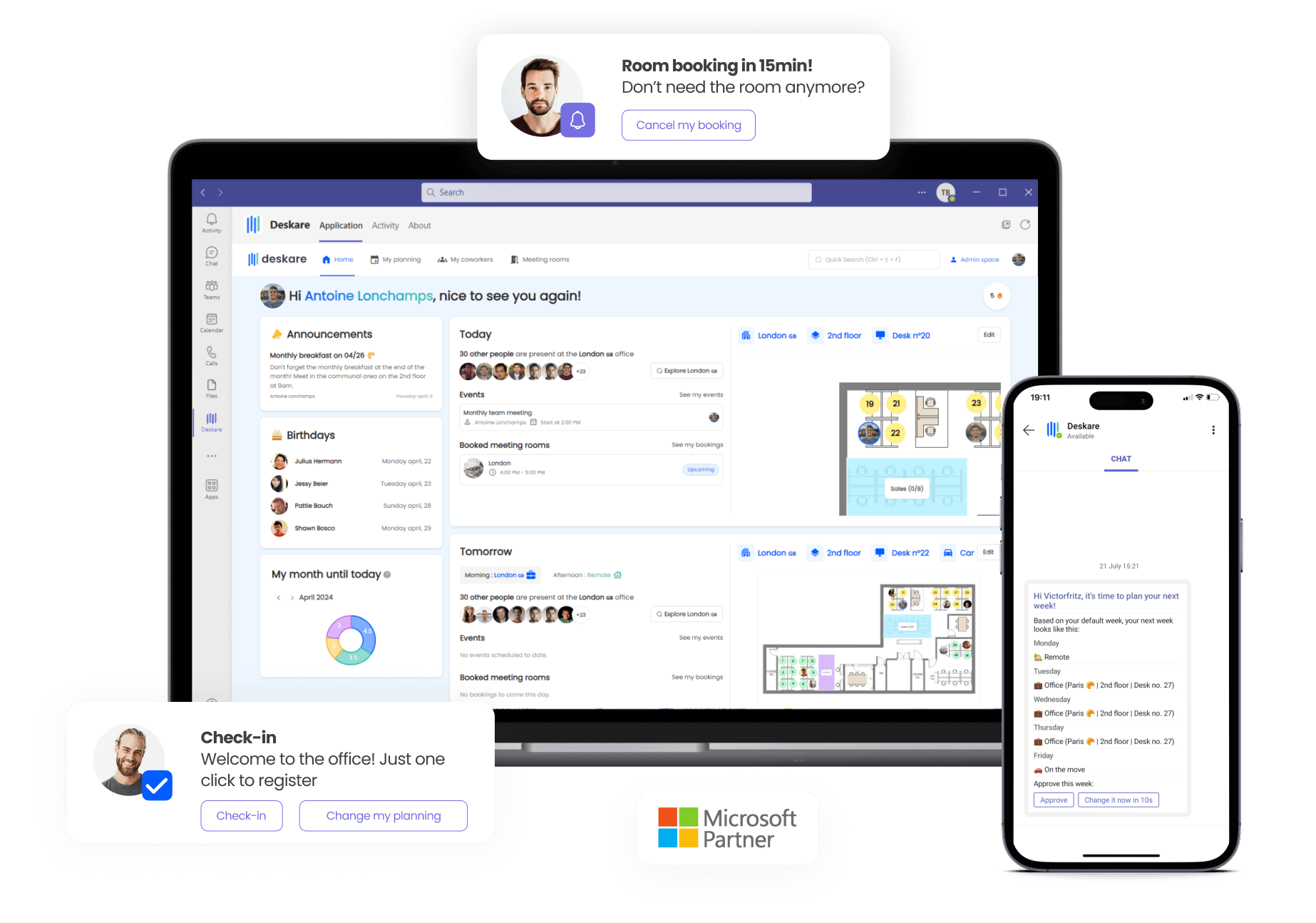 Discover the Deskare integration in Microsoft Teams