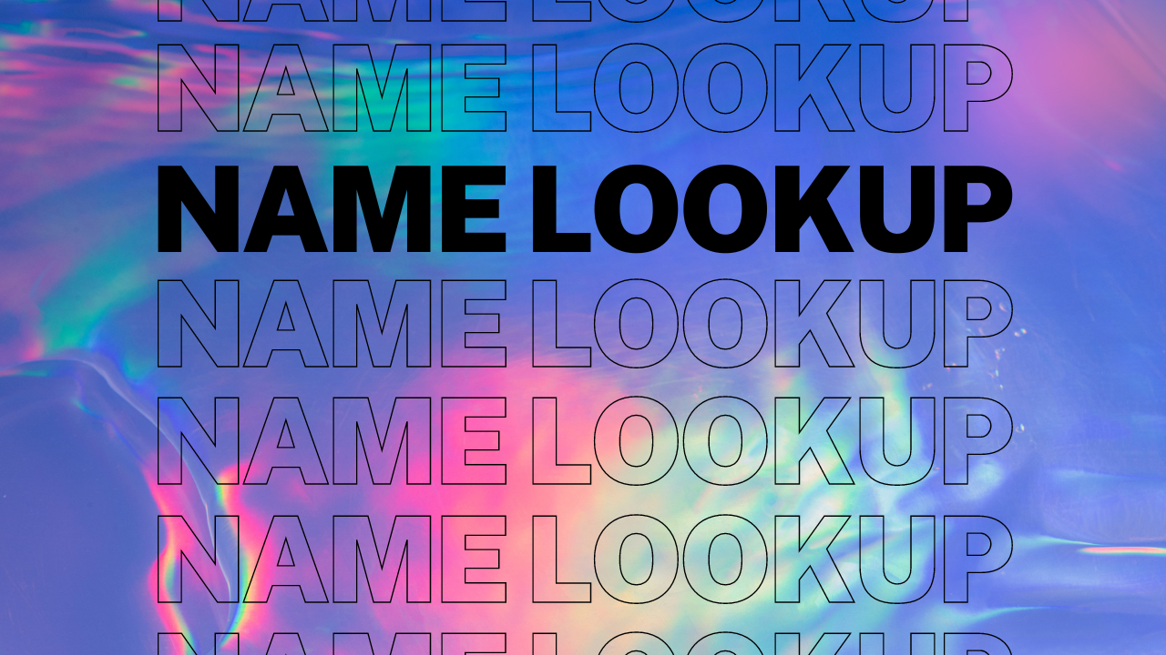 Workflow - Name Lookup | NowCandid