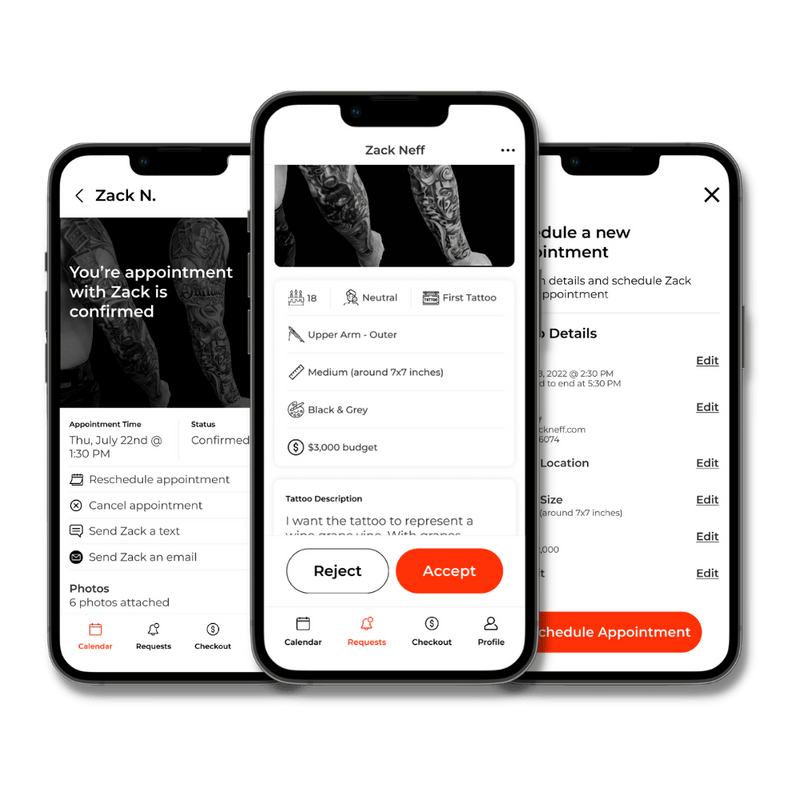 Porter | Business management software for tattoo artists
