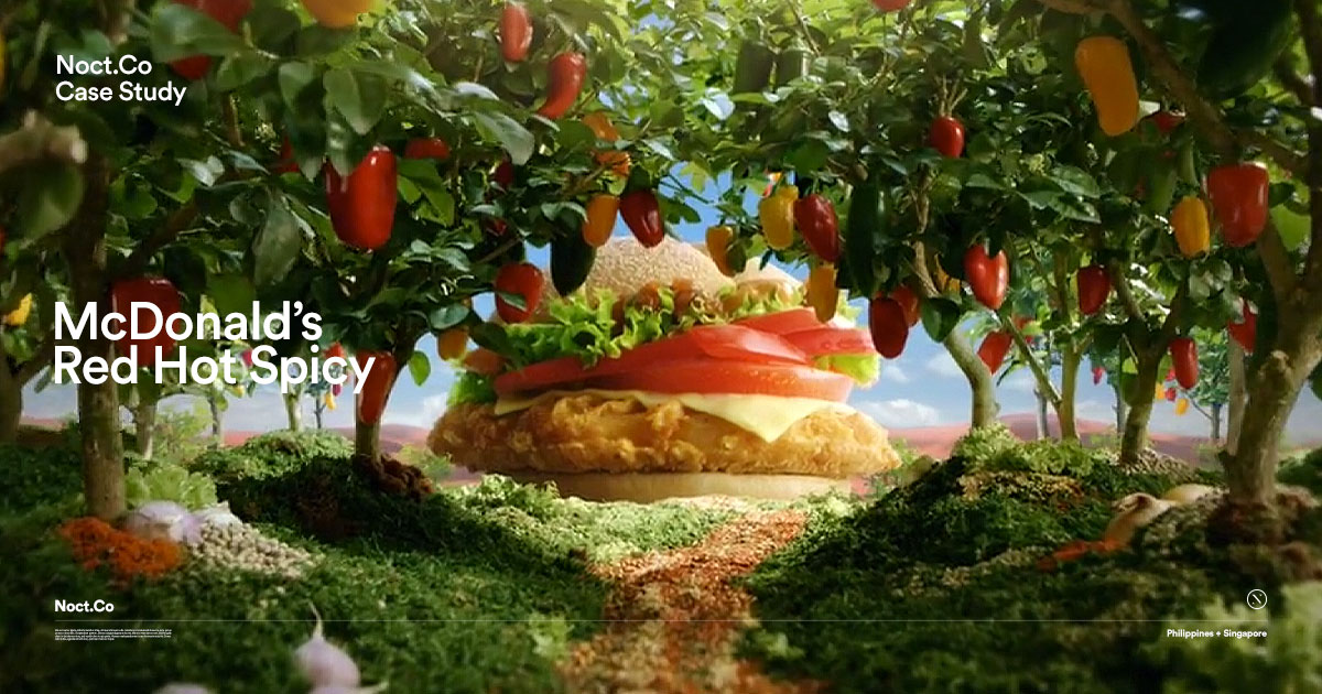 Noct.Co — McDonald's Red Hot Spicy Case Study