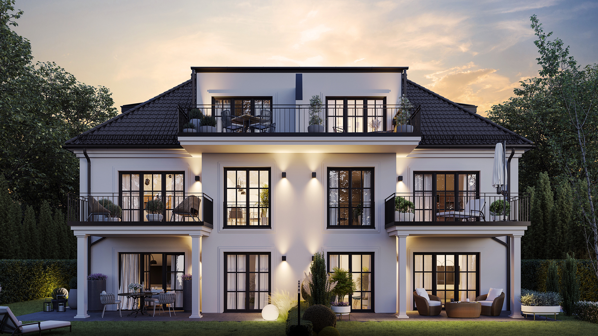 ASEN KLASSIK | Stadtvilla Waldperlach Mehrfamilienhaus mit 6 Wohnungen ...