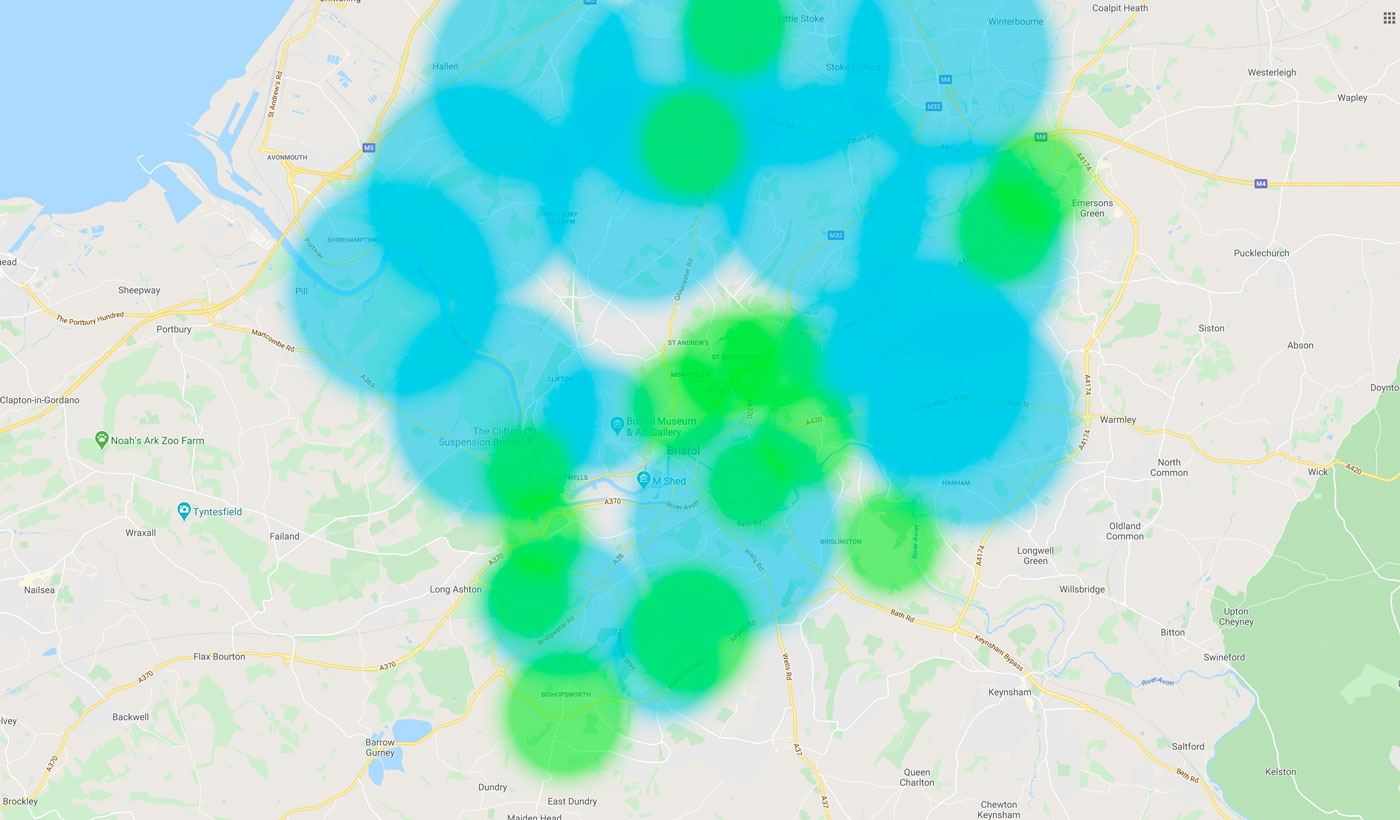 Bristol's 5G Coverage in 2020 | Bytes Digital