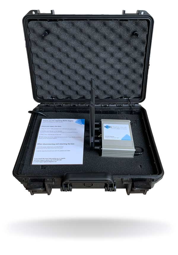 Portable WiFi Hire & Internet Rental For Business | Bytes Digital