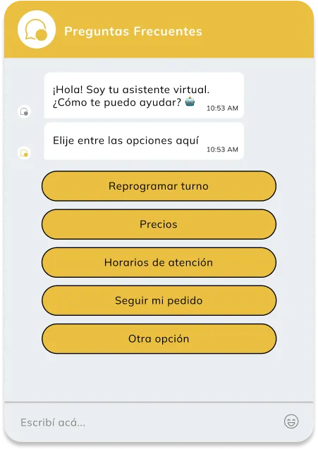 Canales de Botmaker: Webchat | Botmaker