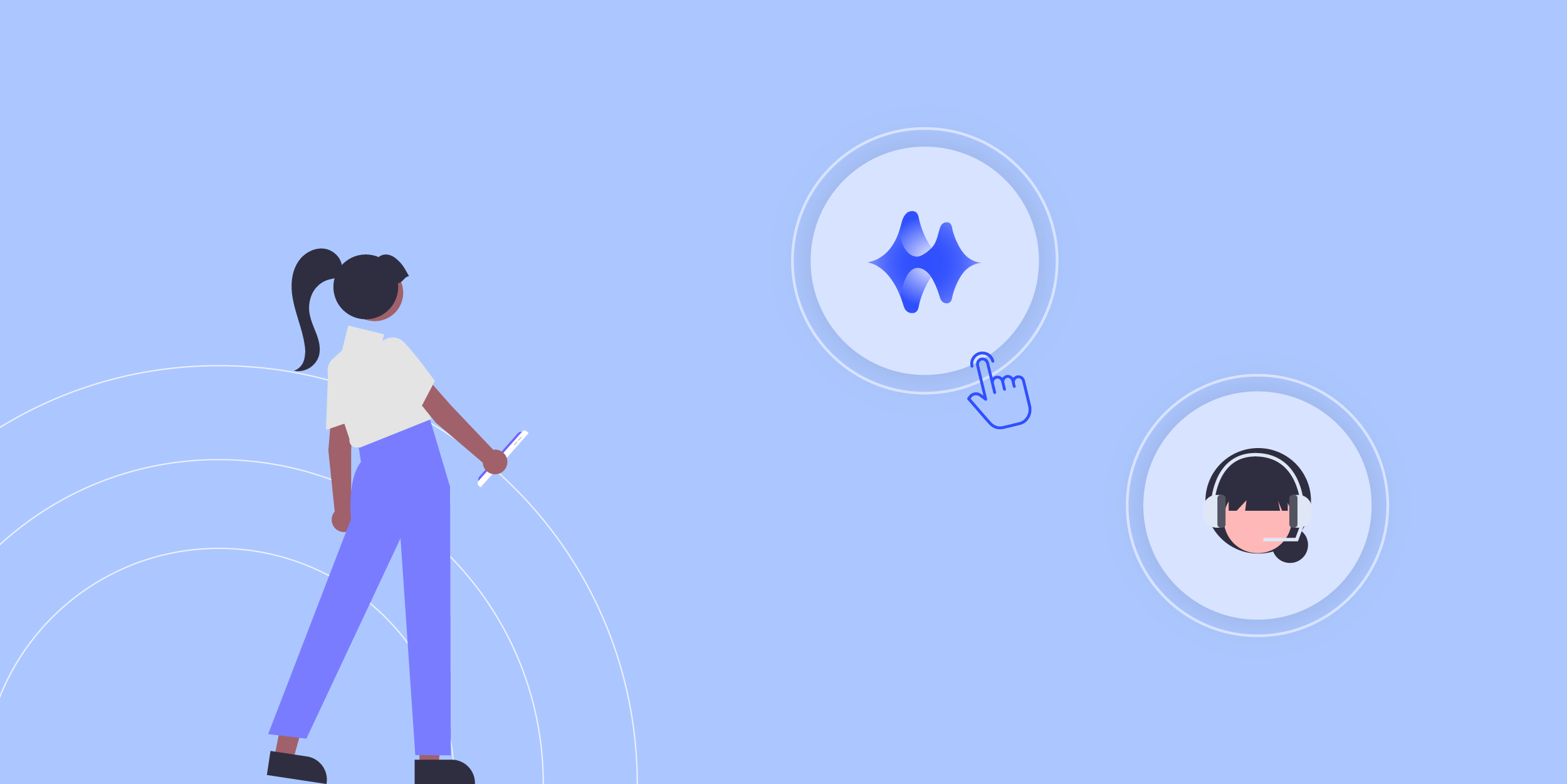 Qué es la atención híbrida y cuándo usar atención humana o chatbots ...