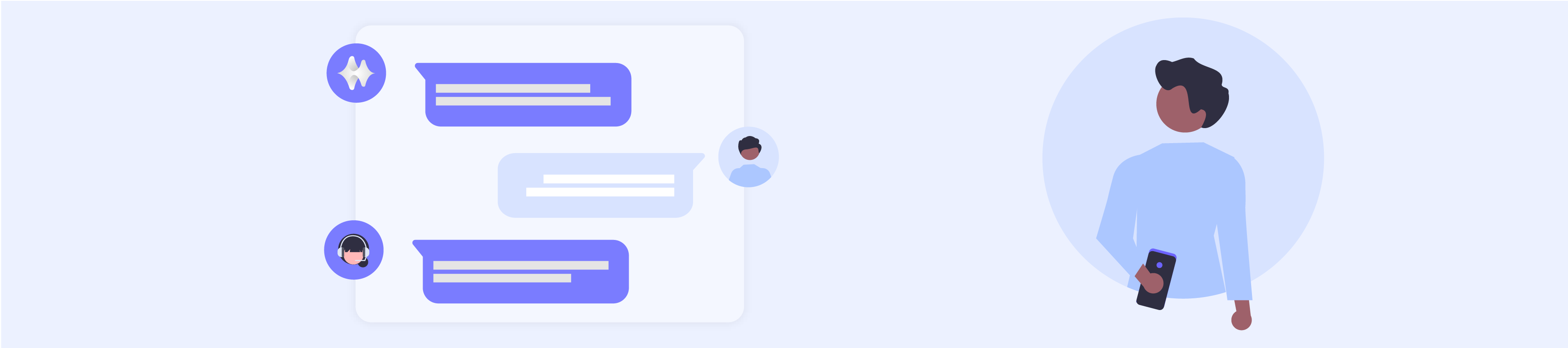 O que é atendimento híbrido e quando usar atendimento humano ou chatbot ...