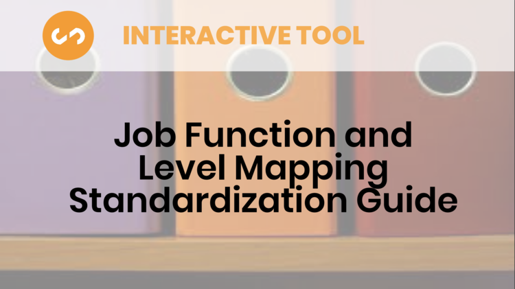Job Function and Level Mapping Standardization Guide