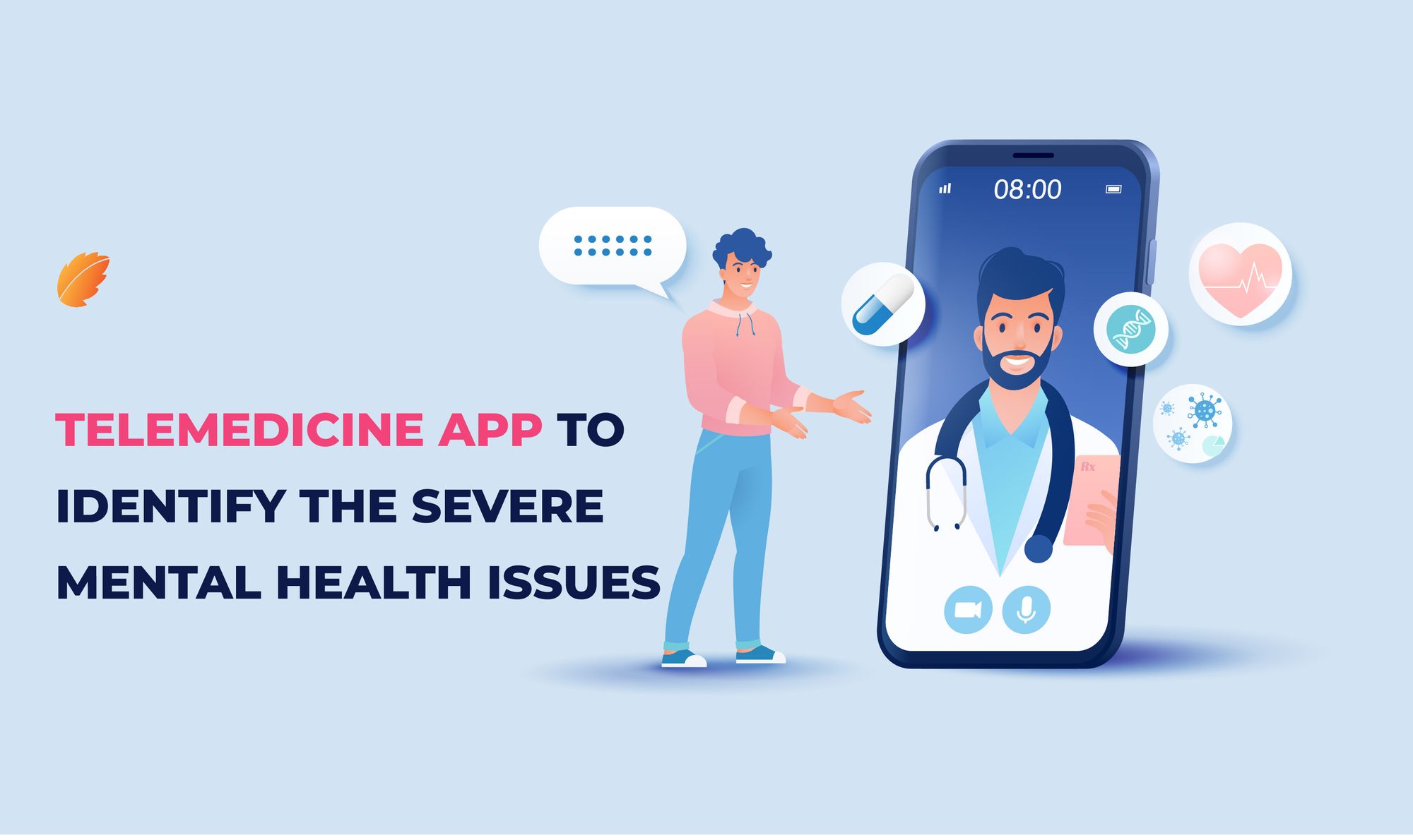 Telemedicine App To Identify the Severe Mental Health Issues —Consagous