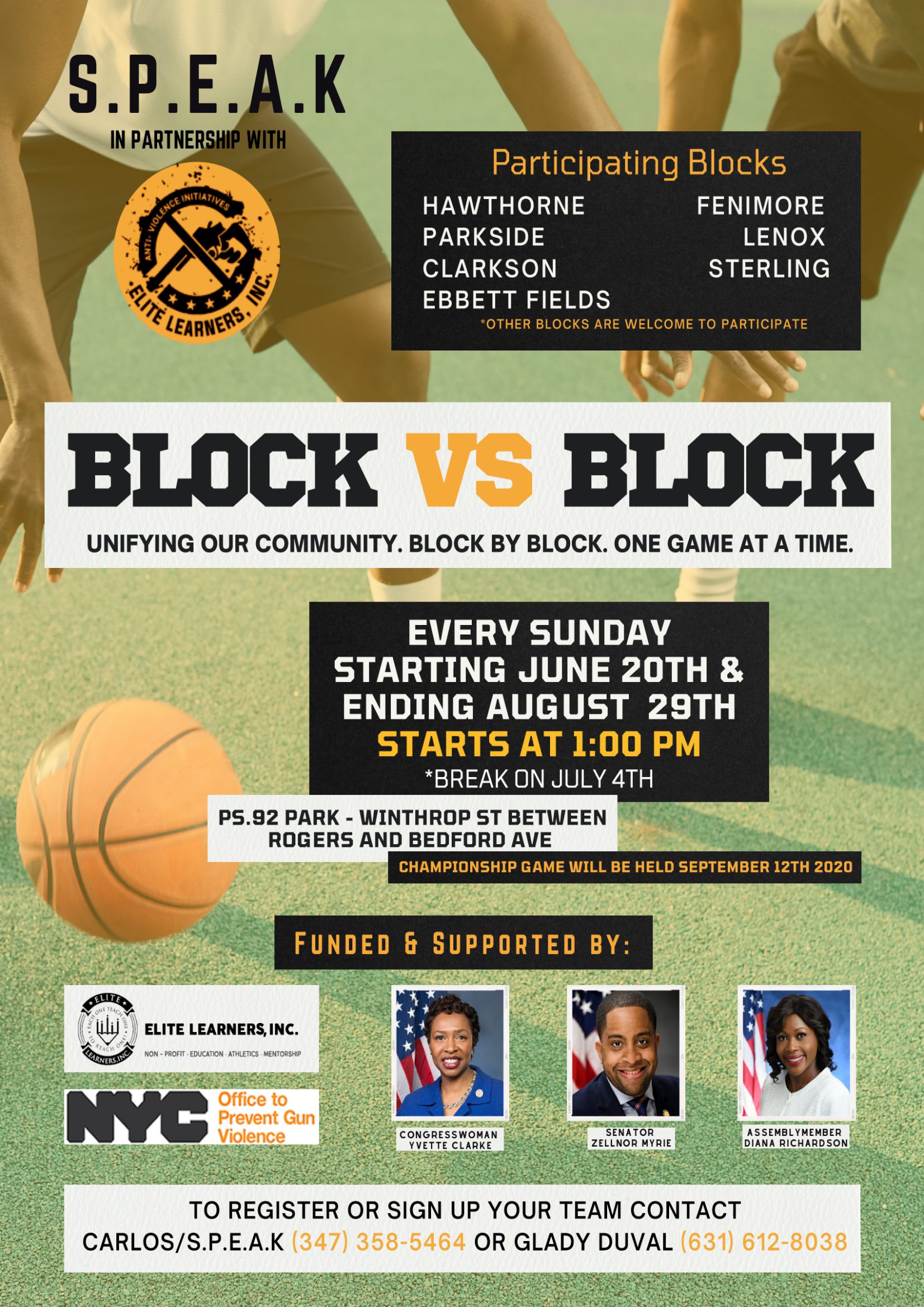 BLOCK VS BLOCK - Education, Athletic(s), and Mentorship