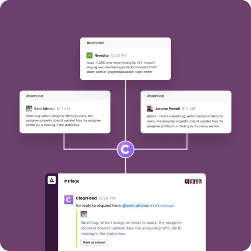 ClearFeed | Solve Customer Issues Faster