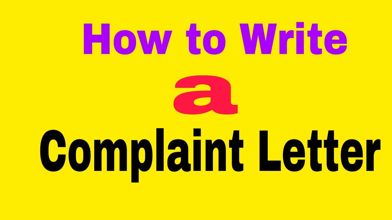 A letter of complaint | CEFR | Writing Skills | SpeakoClub