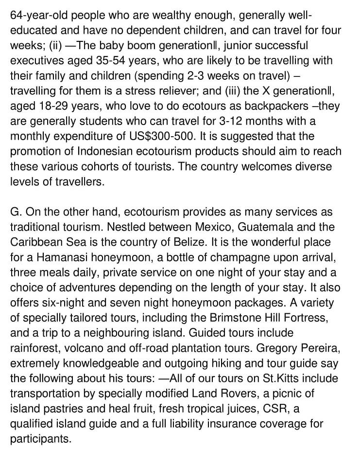eco-tourism-reading-answers-ielts-examination-speakoclub