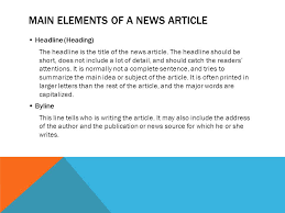 Rules for writing a news article| News article| SpeakoClub