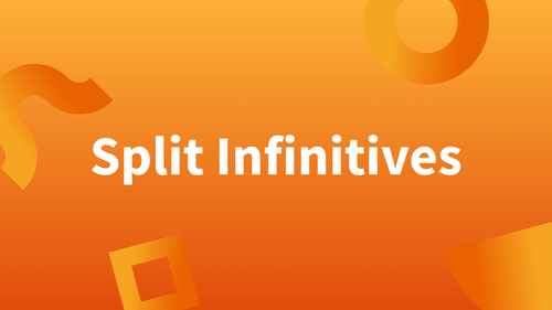 Split infinitives | Grammar | SpeakoClub