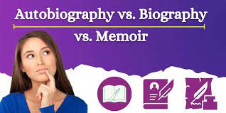 Memoir vs. autobiography examples-CEFR | SpeakoClub