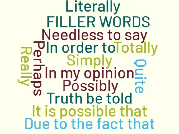 Filler words in writing | Grammar | SpeakoClub