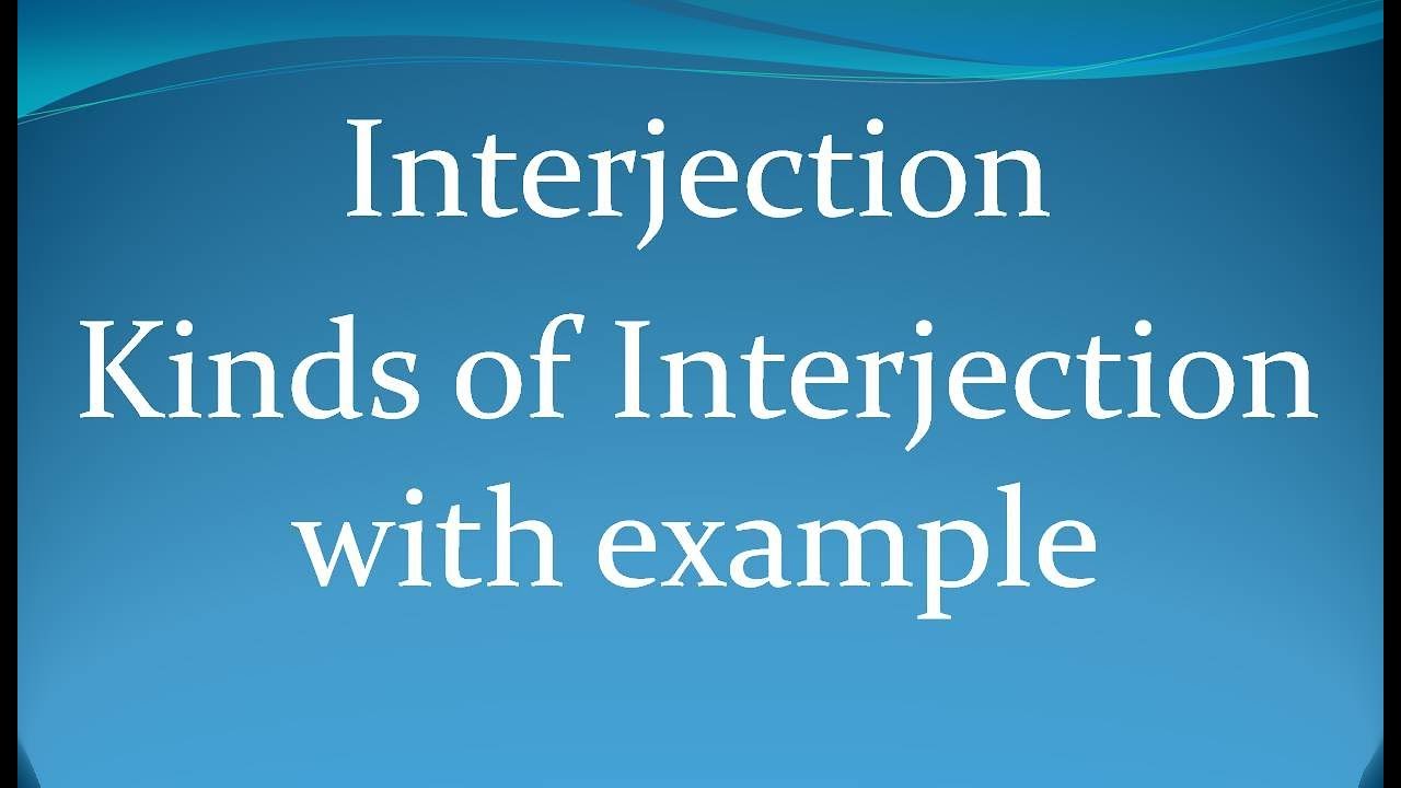 Types of Interjection | Examples | Learn English | SpeakoClub