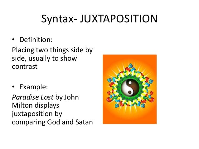 Juxtaposition Definition and Examples | SpeakoClub