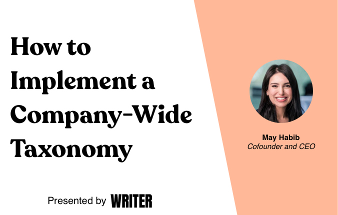 How to Implement a Company-Wide Taxonomy with A.I.