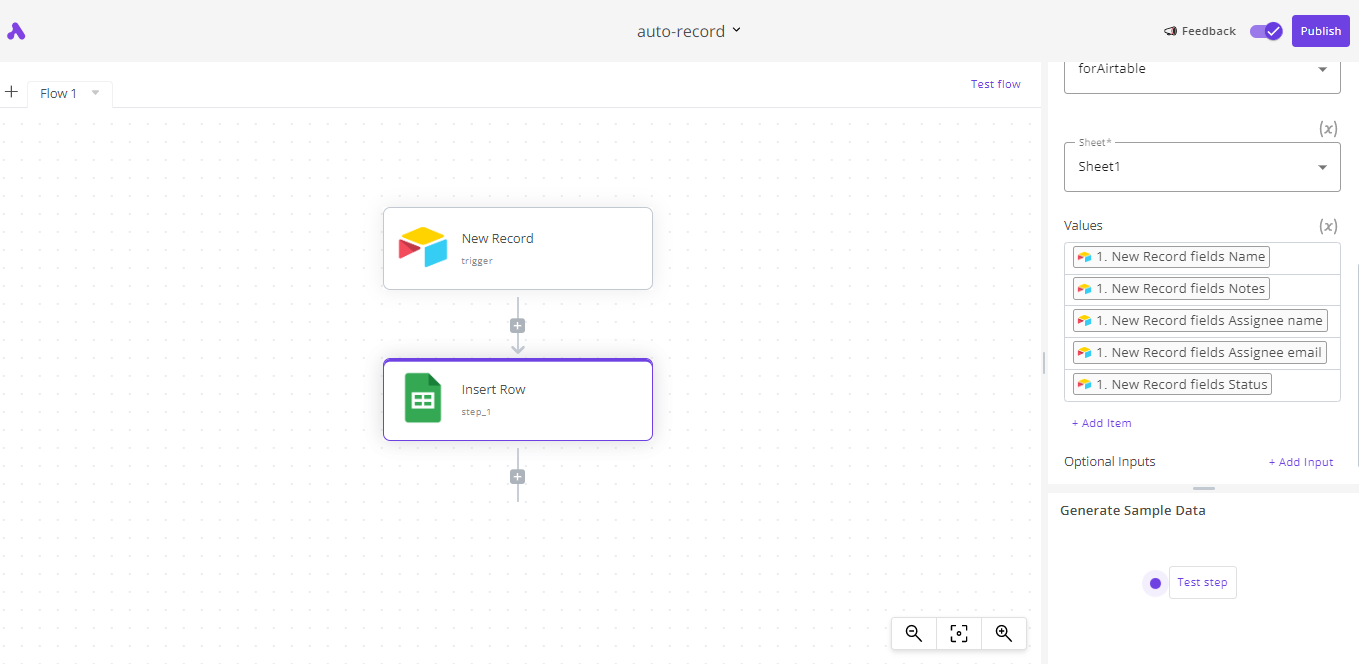 How to Insert new Google Sheet rows from Airtable records [Step by Step Guide]