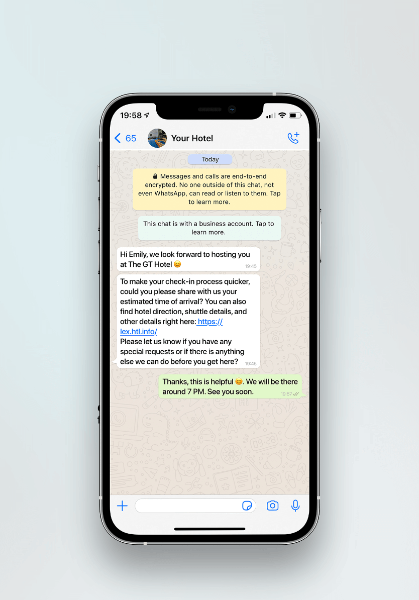 Pre-Arrival Guest Messages For Hotels (With Examples)