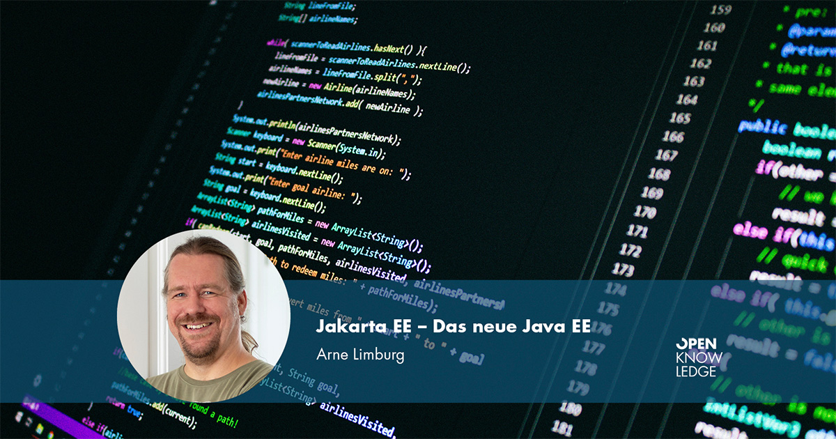 Jakarta EE - Das neue Java EE — OPEN KNOWLEDGE GmbH