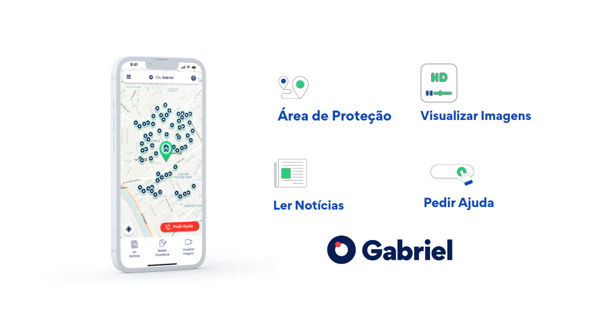 Aplicativo da Gabriel | Área de Proteção | Protegido Gabriel