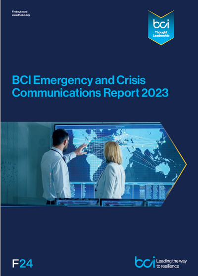 BCI Emergency and Crisis Communication Report 2023 - Breakdown