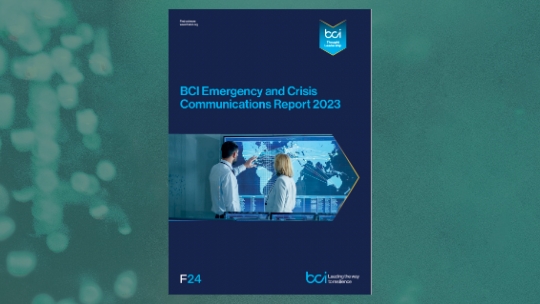 BCI Emergency and Crisis Communication Report 2023 - Breakdown