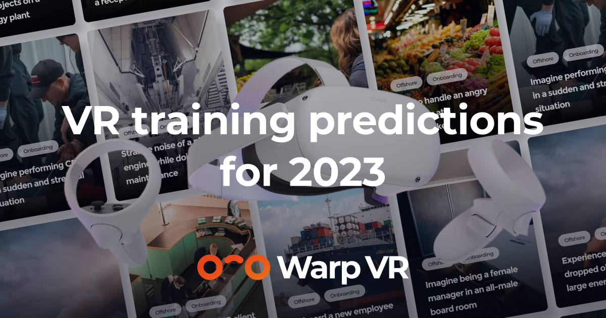 VR training predictions for 2023 - Warp VR