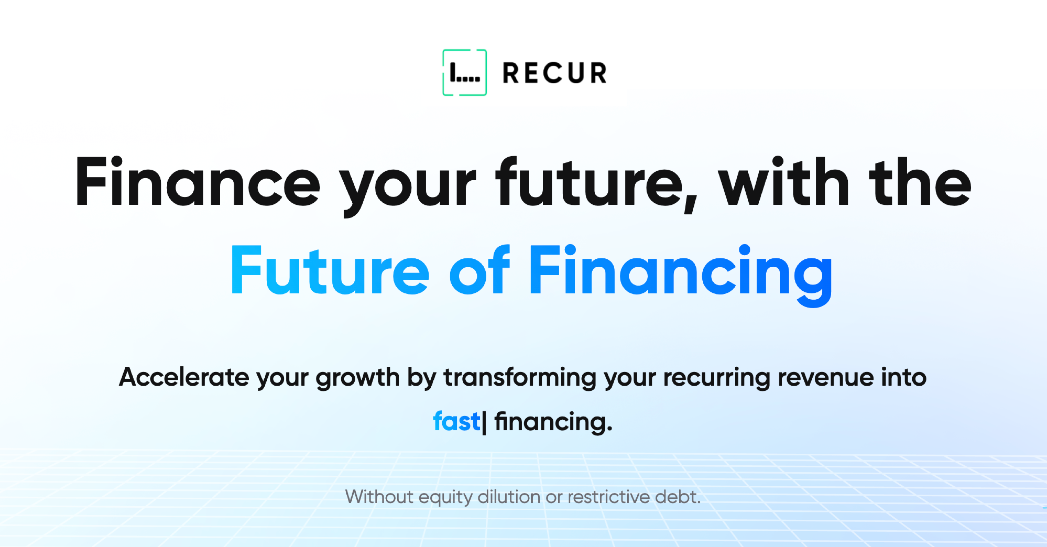 Modern Credit Platform | Recur Club